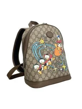 Gucci | Bags | Gucci Backpack Gg Supreme Disney Collaboration Donald ...